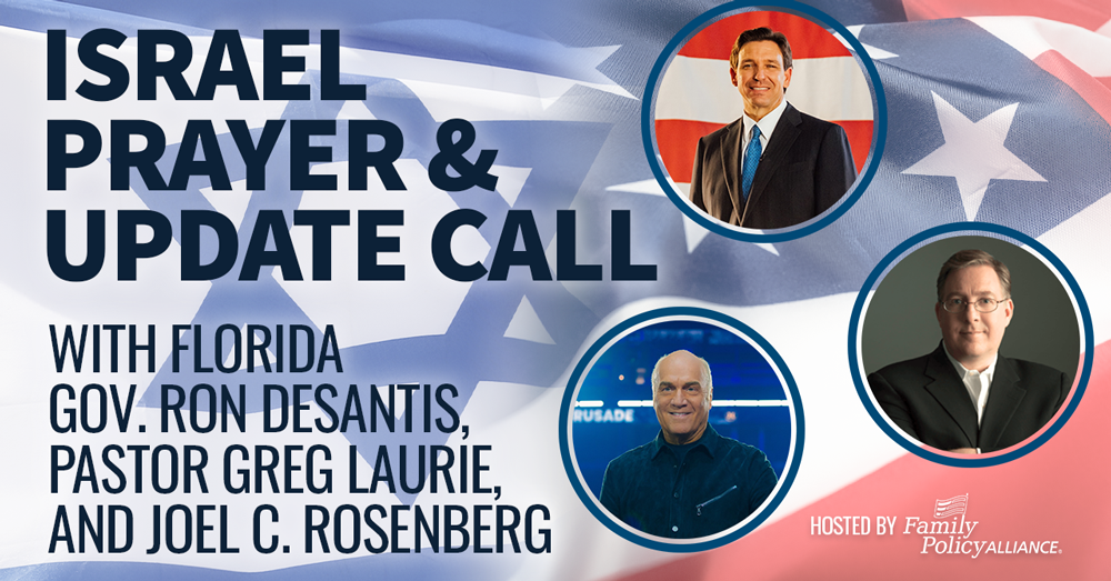 Special Invitation: Prayer & Update Call for Israel With Florida Gov ...